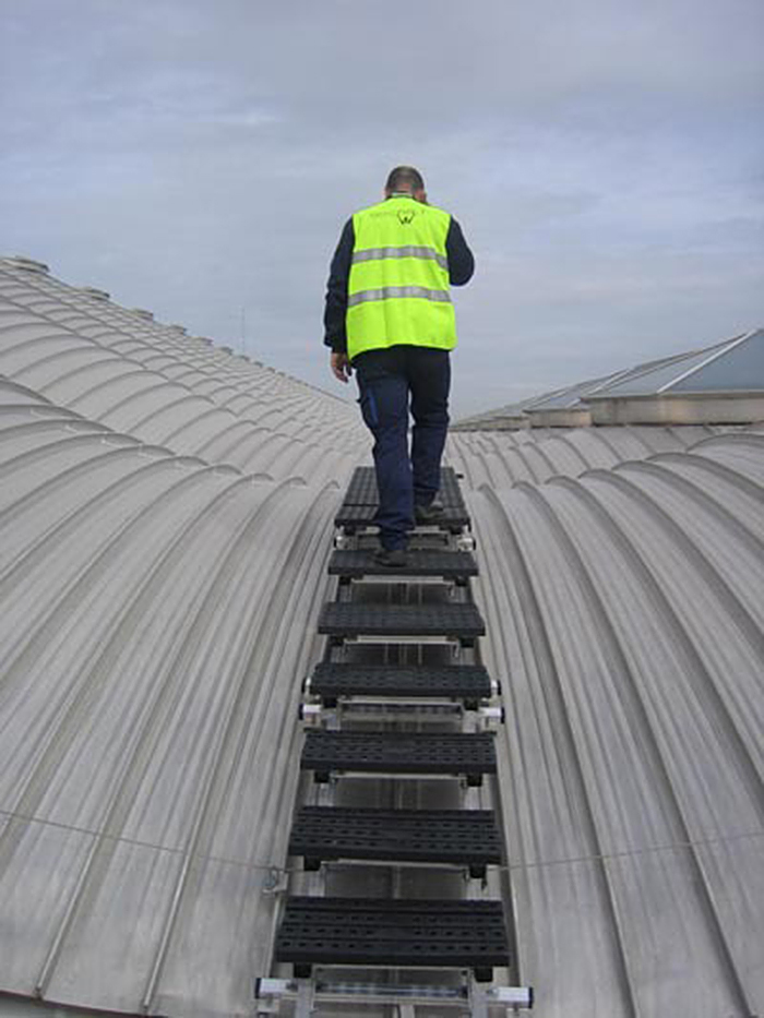 Kee Walk® rooftop walkway system | Kee Systems | ESI Building Design