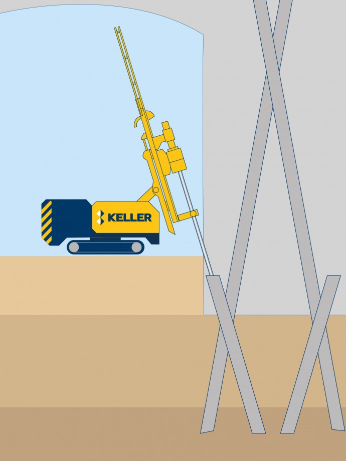 Piling services - Pali Radice piles | Keller UK | ESI External Works
