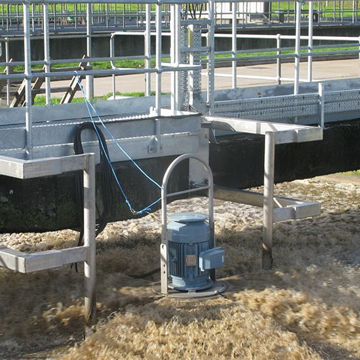 Aerators increase DO levels for oxidation ditch | SFA enviro | ESI ...