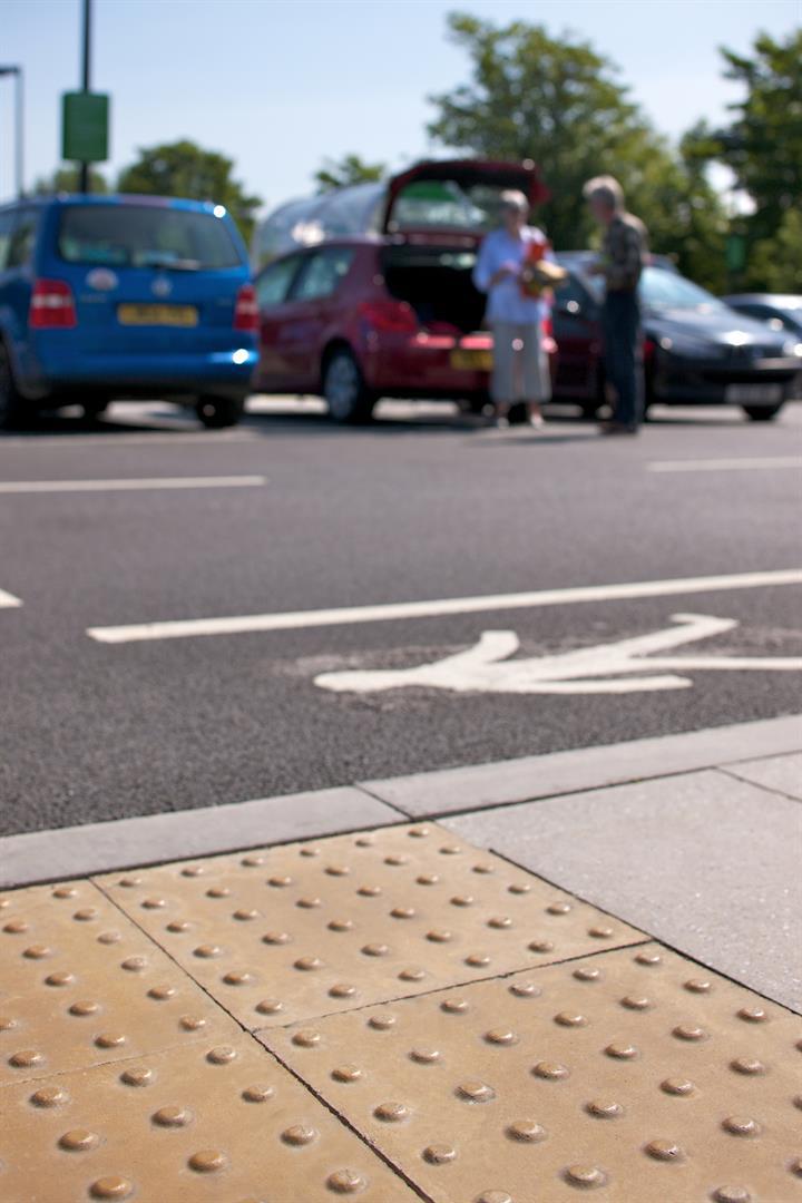 Blister concrete tactile paving | Marshalls | ESI External Works