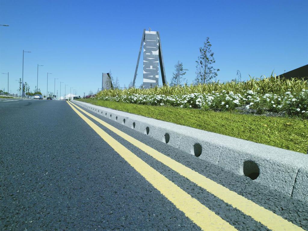 Beany Block combined kerb and drainage | Marshalls | ESI External Works