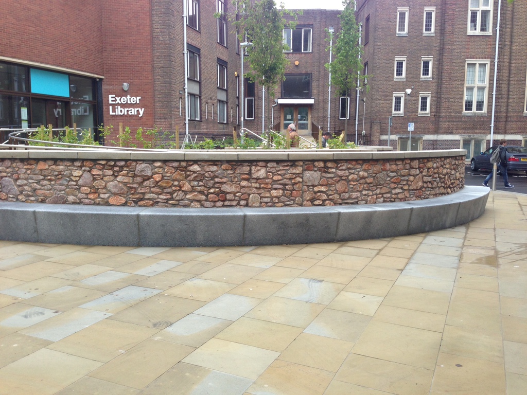 ASF Modernist granite seat | Architectural Street Furnishings | ESI ...