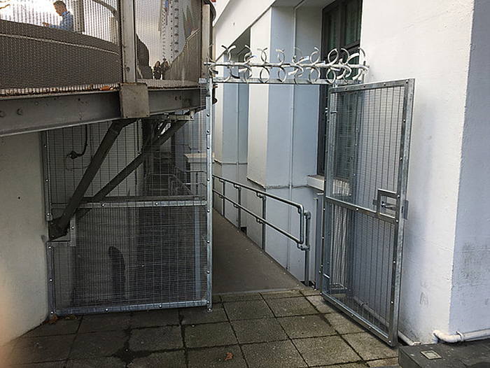 ASF Secured by Design (SBD) mesh cage fencing and gates | Architectural ...