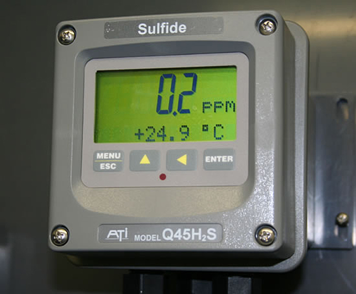 Q45S hydrogen sulphide monitor | Analytical Technology | ESI Enviropro