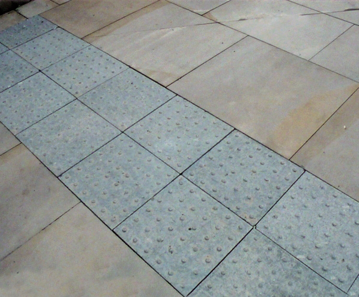 Granite blister tactile paving | Pomery Natural Stone | ESI External Works