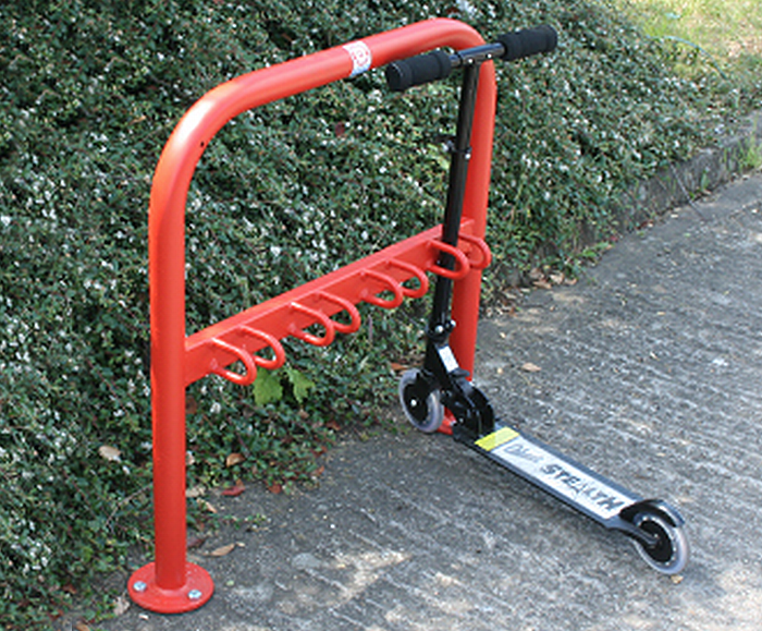 VELOPA kids scooter rack, single sided | AUTOPA | ESI External Works
