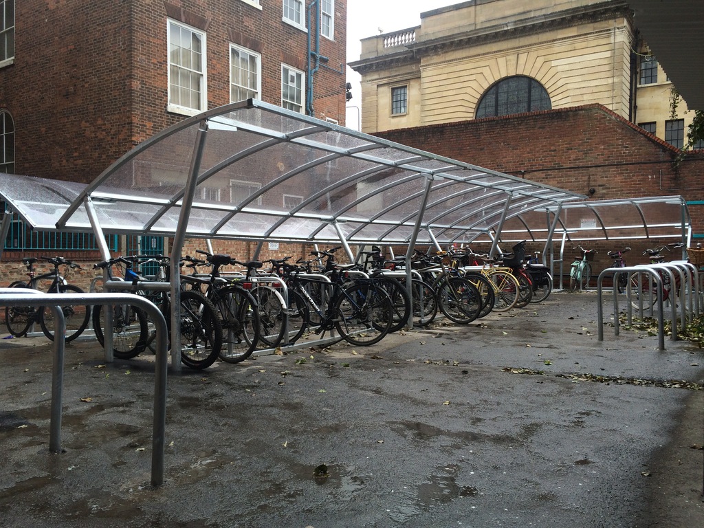 Refurbishment and expansion of cycle parking area | AUTOPA | ESI ...