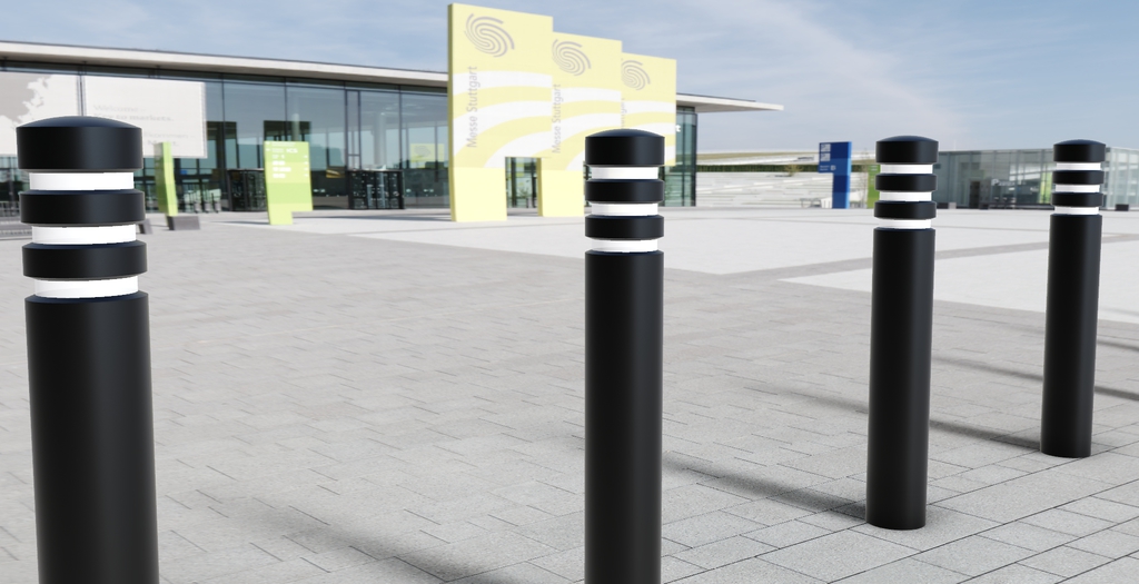 City - polyurethane bollard, contemporary design | AUTOPA | ESI ...