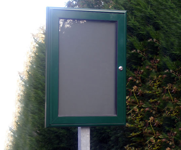 Aluminium display cases | Shelley Signs | ESI External Works