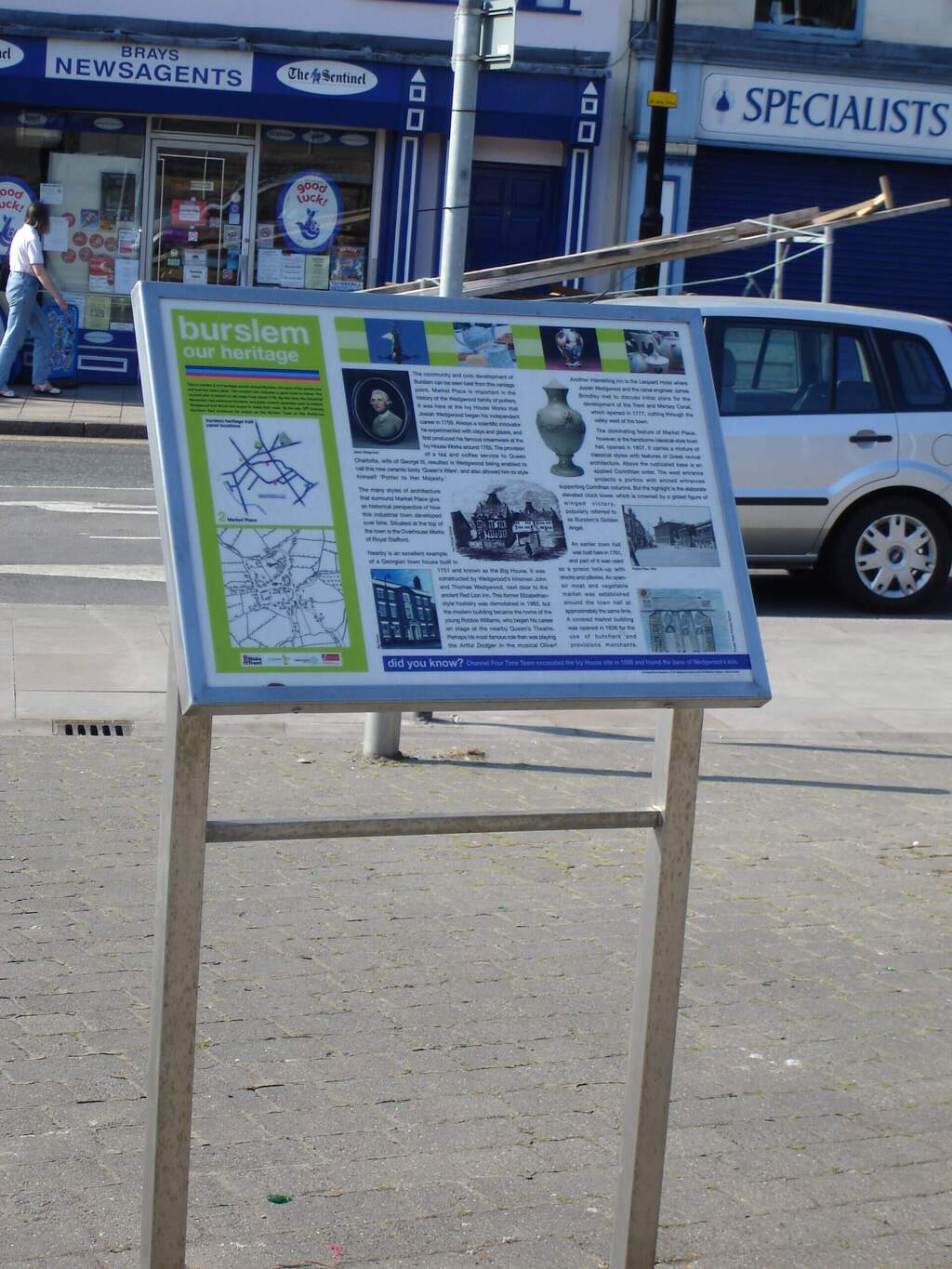 Steel lectern-frame interpretation signage | Shelley Signs | ESI ...