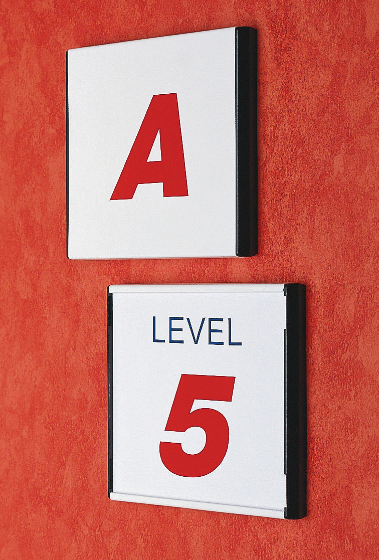 Stax interior modular sign system | Signscape and Signconex | ESI ...