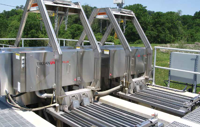 TrojanUV4000Plus™ wastewater disinfection system | Trojan Technologies ...