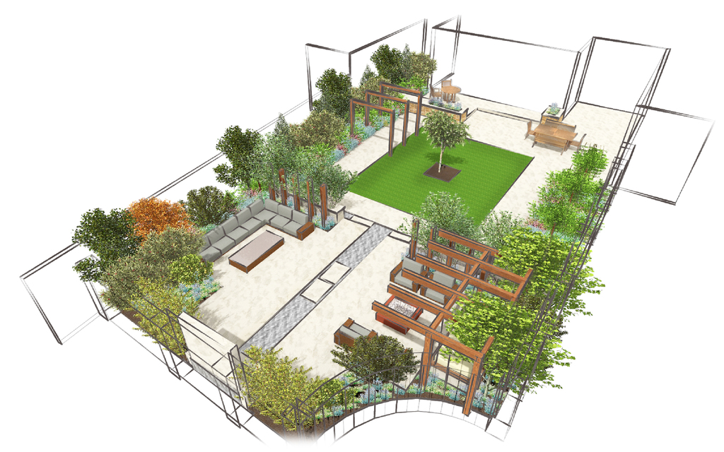 Landscape design and visualisation service | Timotay Landscapes | ESI ...