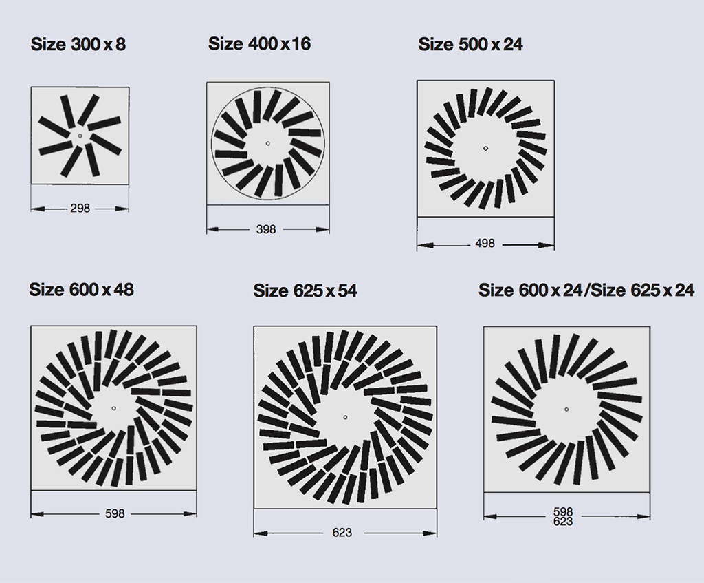 Ceiling Swirl Diffusers | TROX UK | ESI Building Services