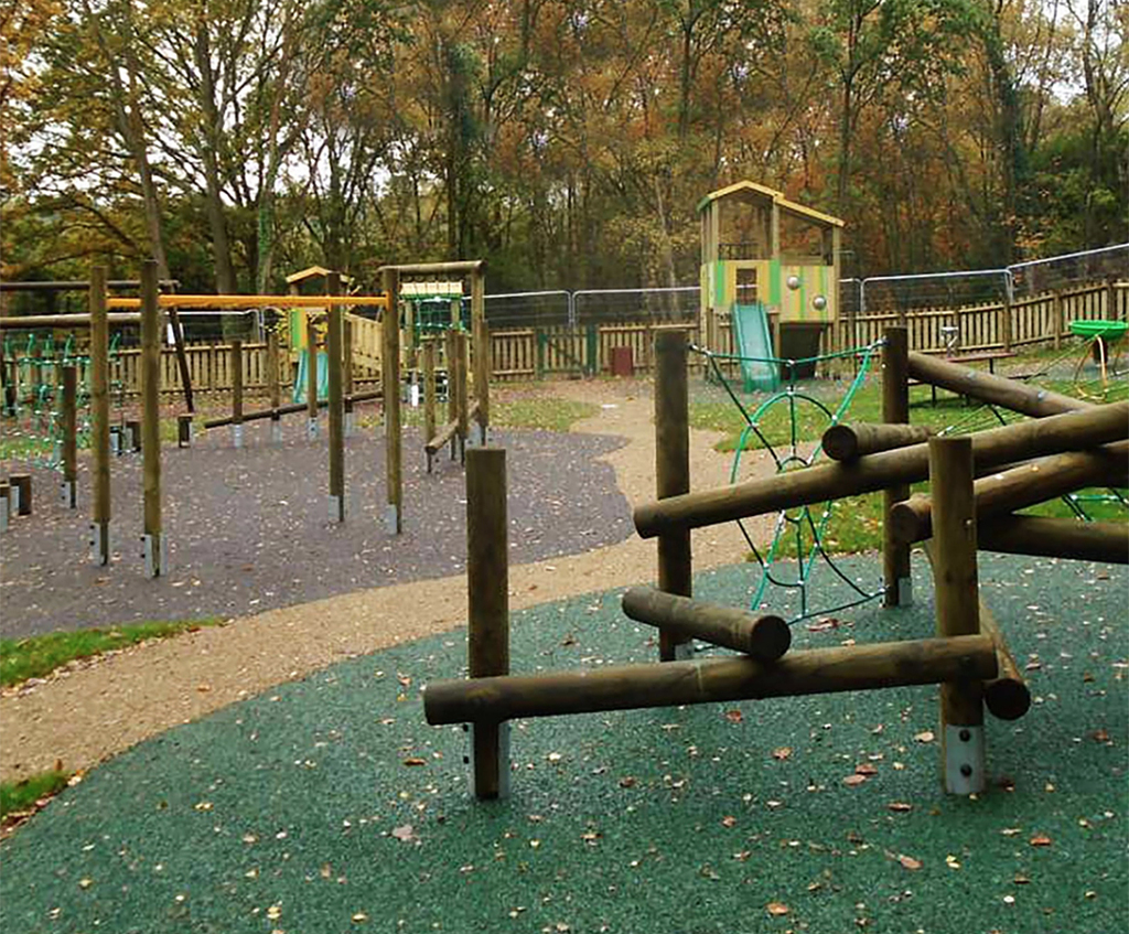 Timber activity playground for Lightwater Country Park | Wicksteed ...
