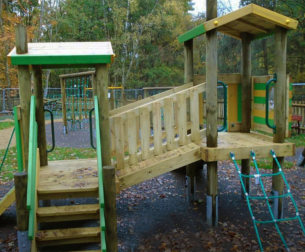 Timber activity playground for Lightwater Country Park | Wicksteed ...