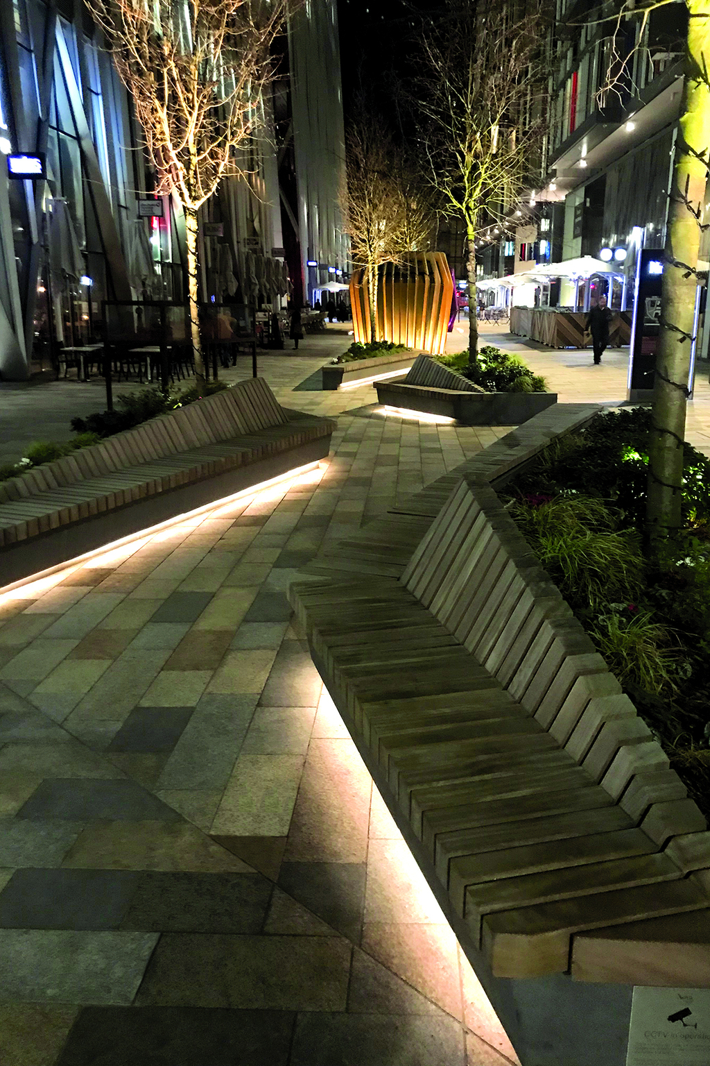 Clifton wall-mounted hardwood seat | Woodscape | ESI External Works