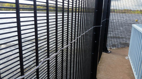 High security perimeter fencing for reservoir | Zaun | ESI External Works