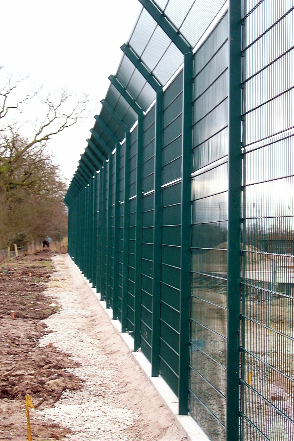 Fencing protects underground gas storage chambers | Zaun | ESI External ...
