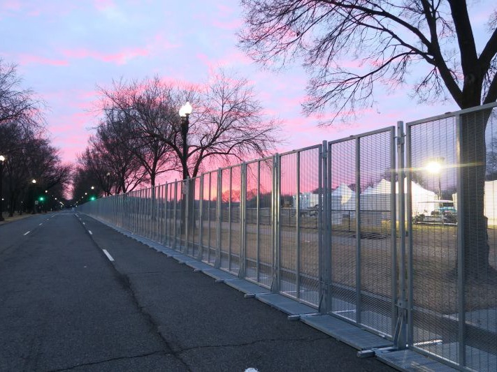 High-security fencing protects Washington during riots | Zaun | ESI ...