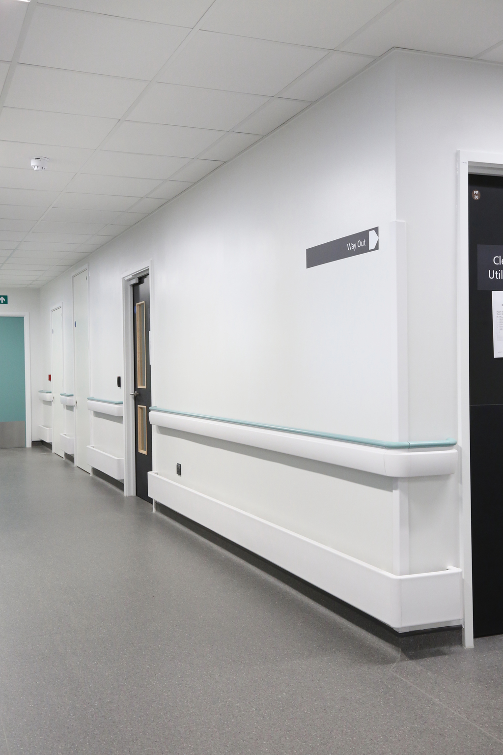 CS Acrovyn® Hand/Crash Rails | Construction Specialties | ESI Building ...