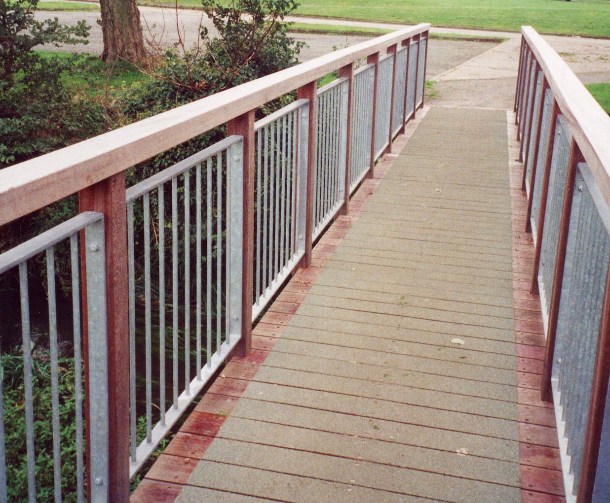 Hi-Grip Plus timber decking | CTS Bridges | ESI External Works