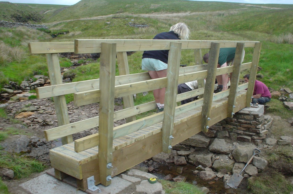 Timber kit footbridges | CTS Bridges | ESI External Works