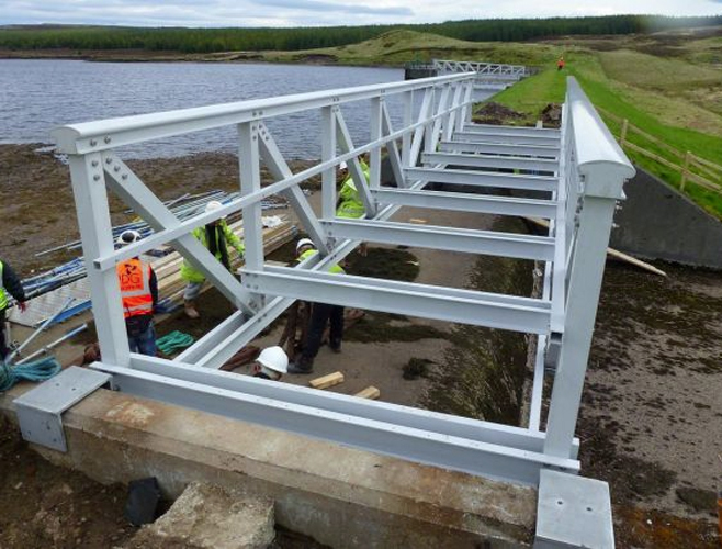 FRP bridges installed by helicopter - Scotland | CTS Bridges | ESI ...