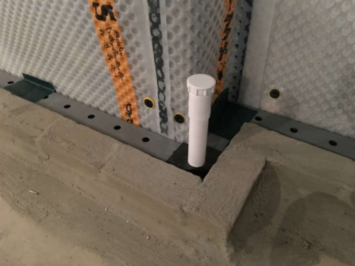 Type C cavity drain systems | Delta Membrane Systems | ESI Building Design