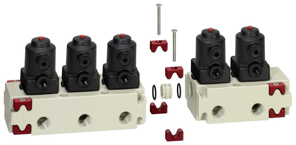GEMÜ P600 M-Block plastic multi-port valve block | GEMÜ Valves | ESI ...