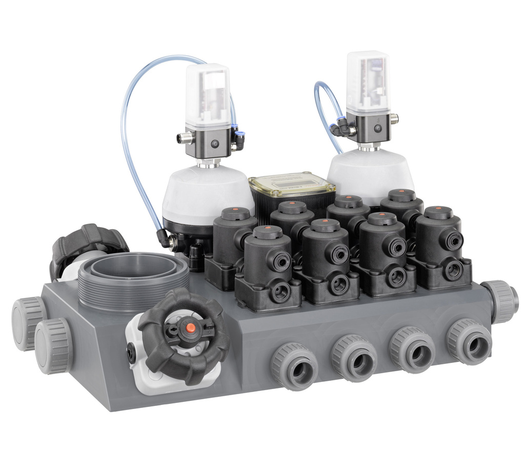 GEMÜ P600 M-Block plastic multi-port valve block | GEMÜ Valves | ESI ...