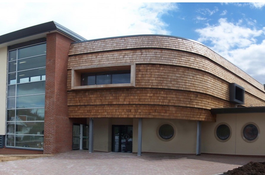 Marley Shingles for Llwynderw School | Marley | ESI Building Design