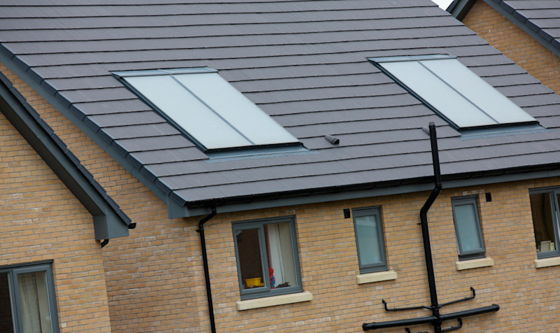 Edgemere Interlocking Concrete Slate Roof Tile | Marley | ESI Building ...