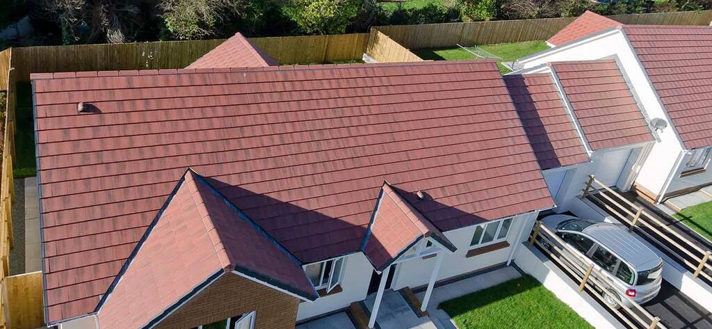 Modern Concrete Interlocking Roof Tile | Marley | ESI Building Design