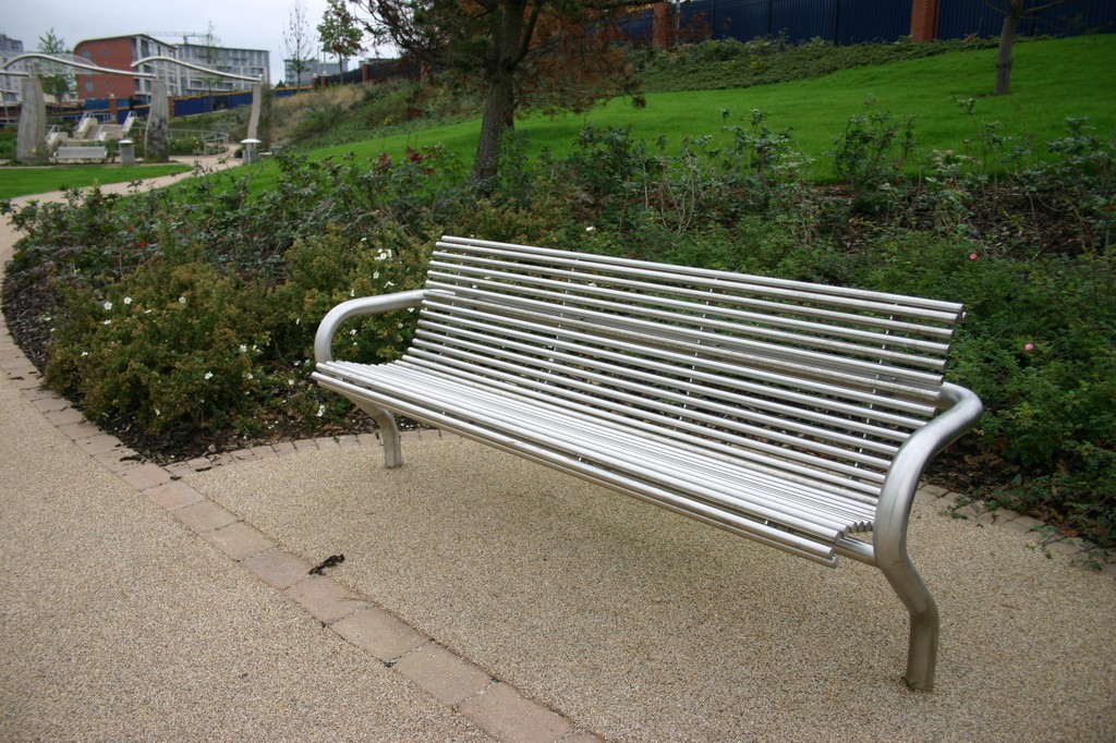 Centerline CL001 contemporary steel seat | Benchmark Design | ESI ...