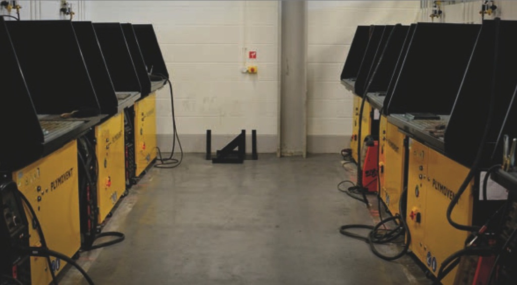 DraftMax downdraft and backdraft workbench | Plymovent | ESI Enviropro