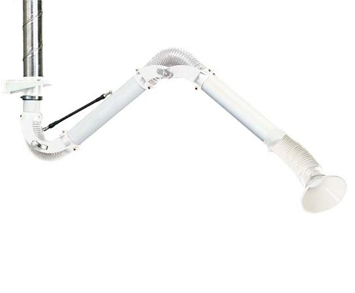MiniMan-100 fully flexible extraction arm | Plymovent | ESI Building ...