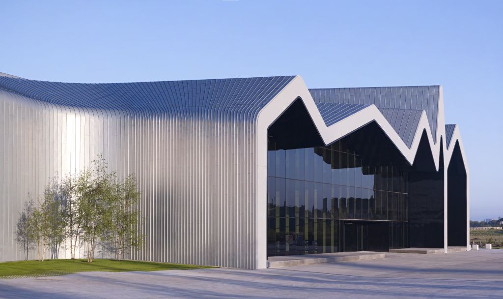 Zinc cladding - Zaha Hadid's Riverside Museum, Glasgow | RHEINZINK ...