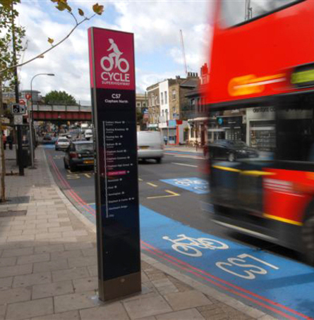 Wayfinding signage system totems and monoliths | Trueform | ESI ...