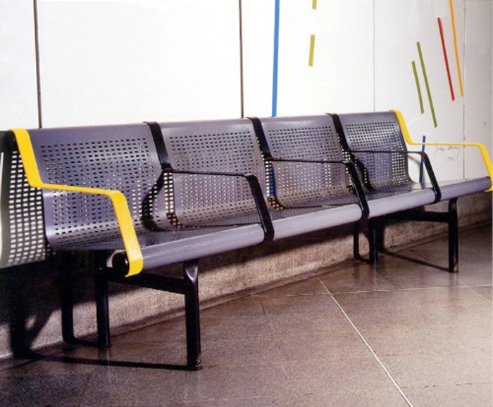 Bespoke transport interchange and waiting area seating | Trueform | ESI ...