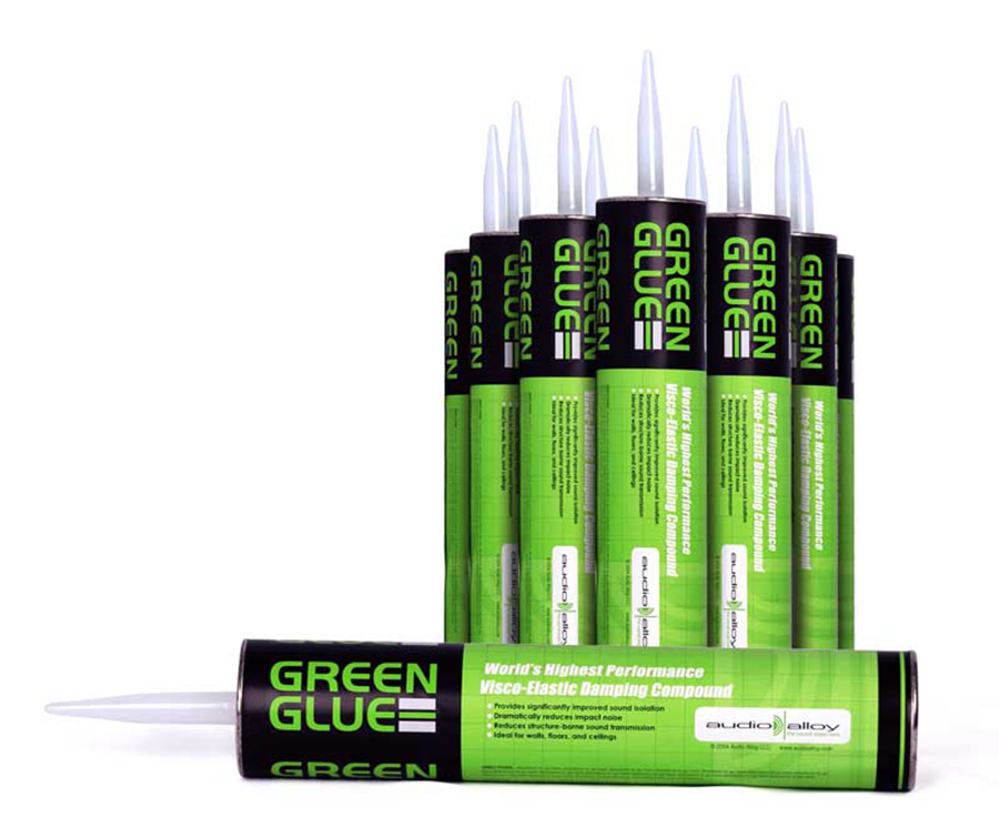 Green Glue acoustic soundproofing compound | Acoustic GRG Products Ltd ...