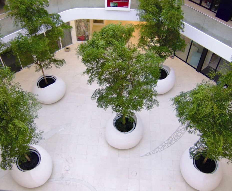 Avant-Garde - Blob contemporary outdoor tree planters | Livingreen ...