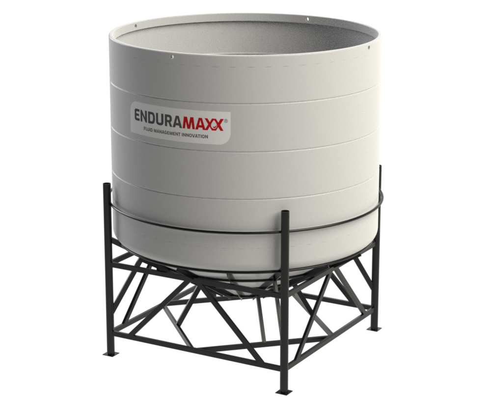 Conical storage tanks for bakery wastewater treatment | Enduramaxx ...