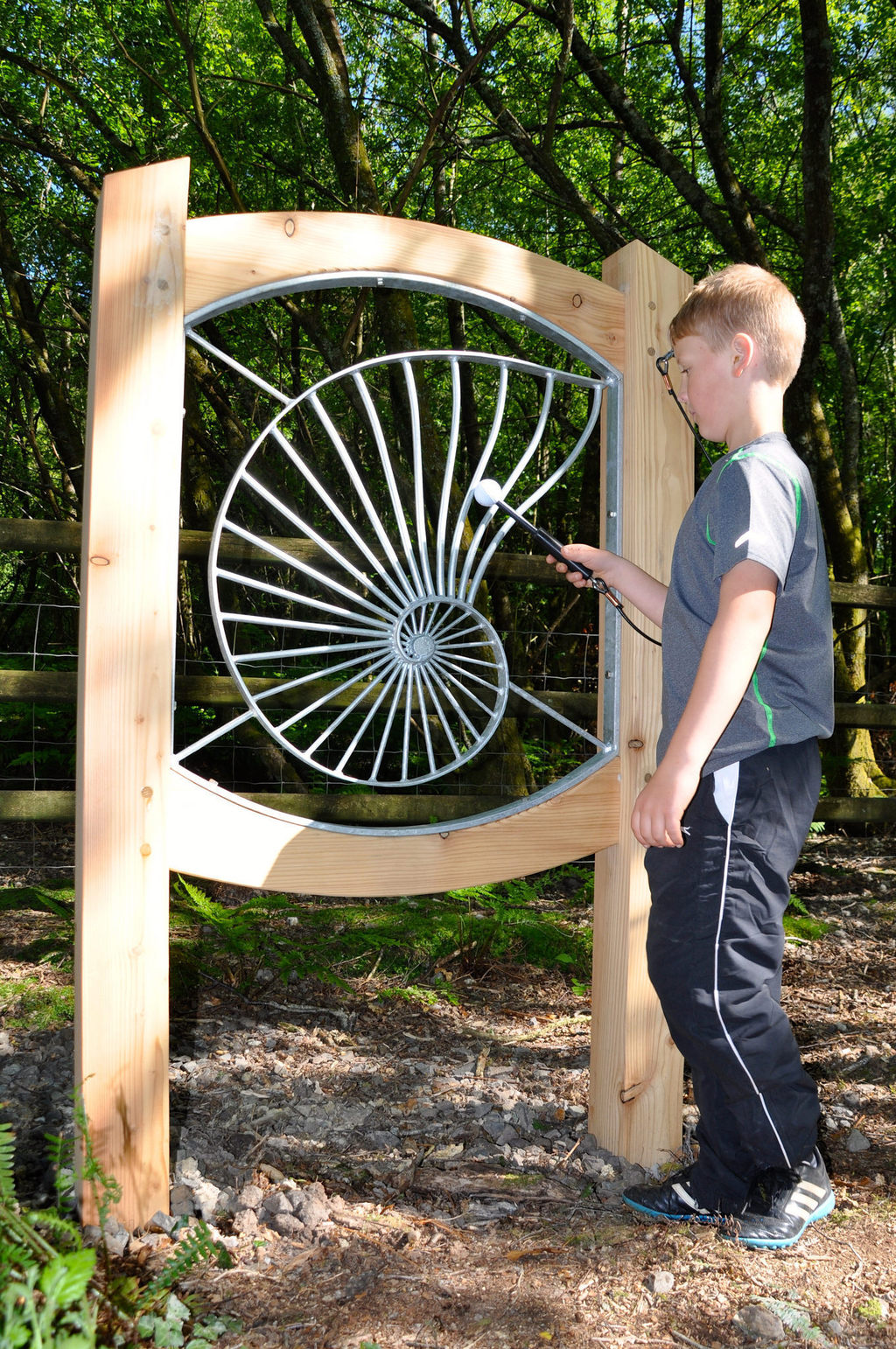 Spiral Scraper outdoor musical instrument | Acoustic Arts | ESI ...