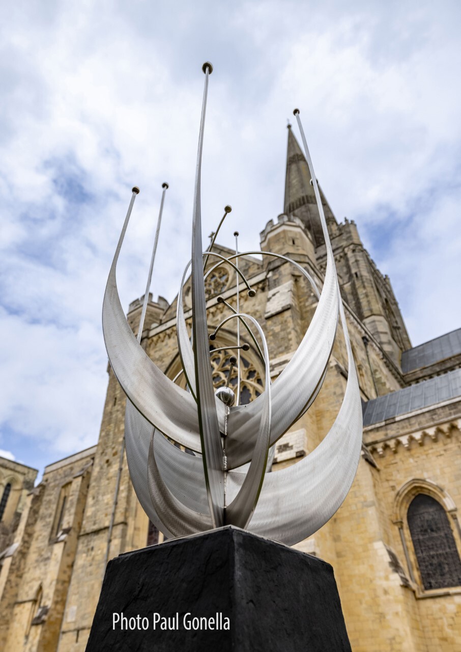 Rising from Chaos sculpture - Chichester Cathedral | Ian Marlow | ESI ...
