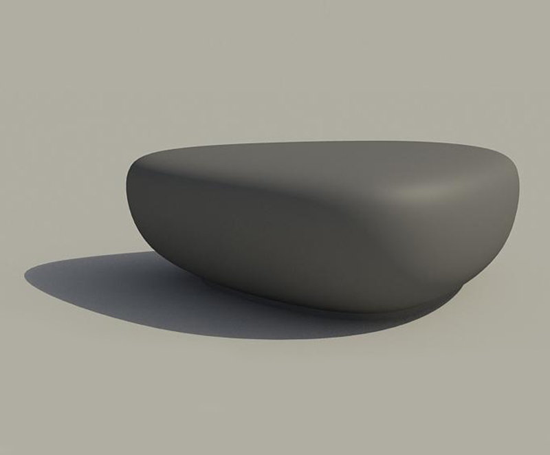 Galet VI concrete bench | URBASTYLE® | ESI External Works