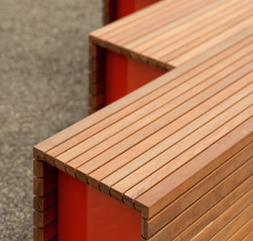 Parallel 42 bench by Landscape Forms | Artform Urban Furniture | ESI ...