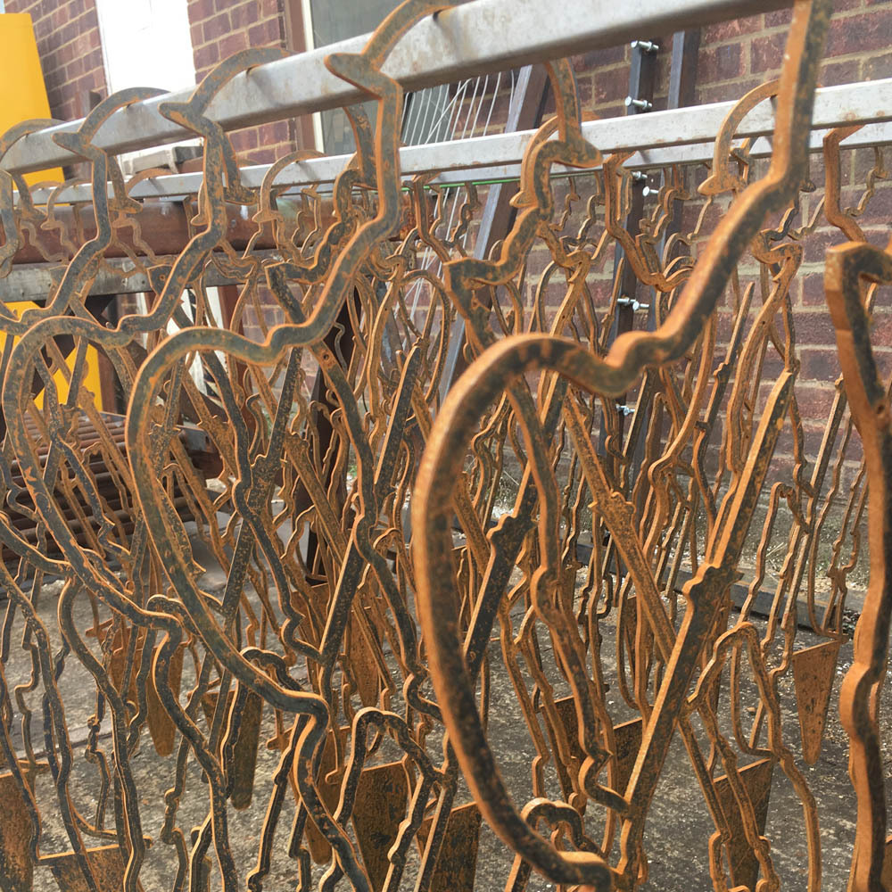 Bespoke laser-cut metal garden features | Outdoor Design | ESI External ...