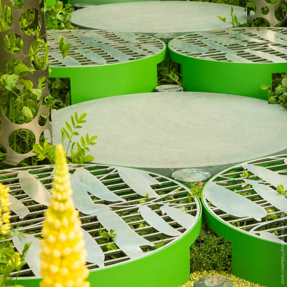 Bespoke laser-cut metal garden features | Outdoor Design | ESI External ...