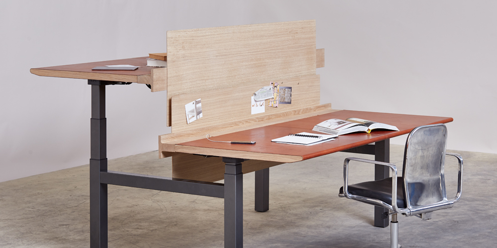 Angus rise and fall office desk | Benchmark | ESI Interior Design